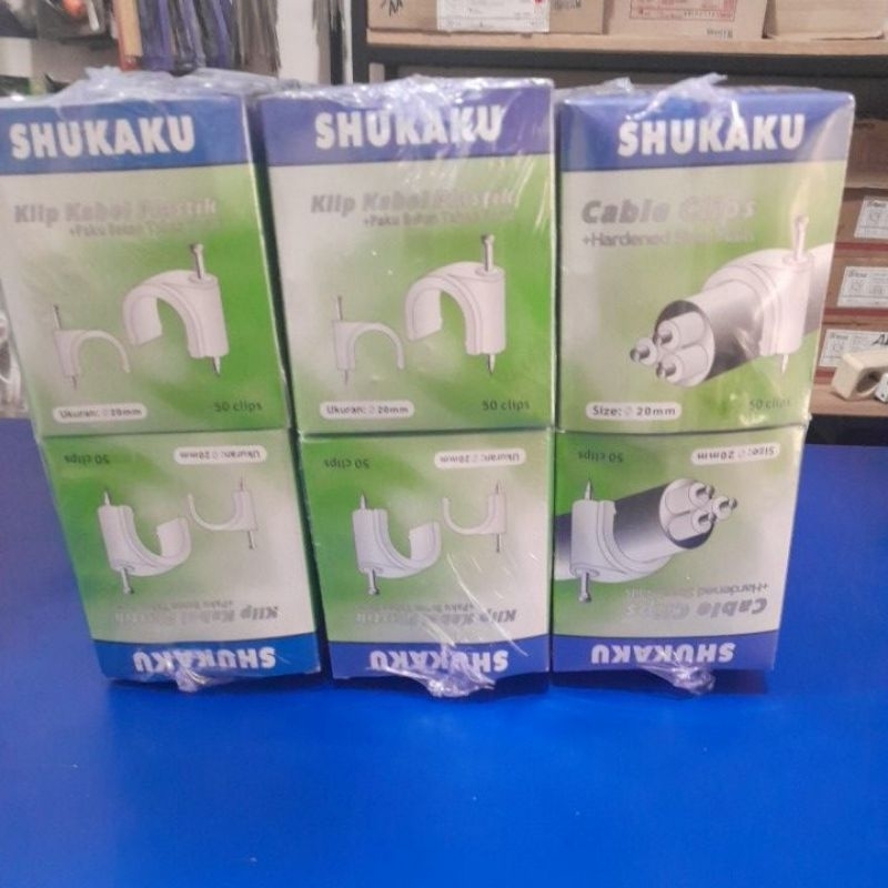 Jual cable clips(clem cable)shukaku 20 mm | Shopee Indonesia