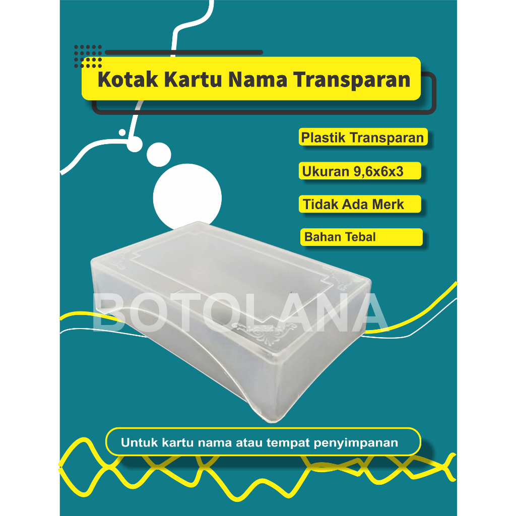 Jual Kotak Kartu Nama / Box Kartu Nama / Name Card Box / Kartu Nama ...