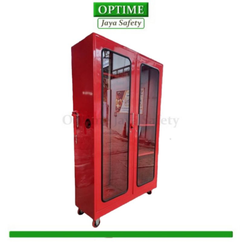 Jual Lemari APD / Safety Cabinet Plat Besi Besar 2 Pintu | Shopee Indonesia