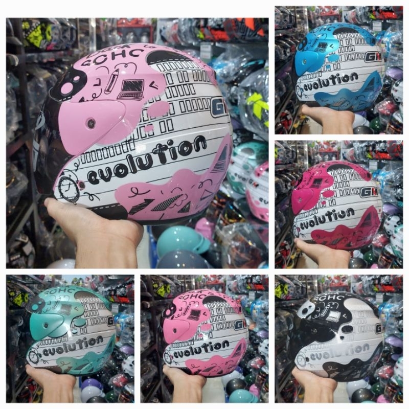 Jual HELM GM EVOLUTION NOTE | Shopee Indonesia