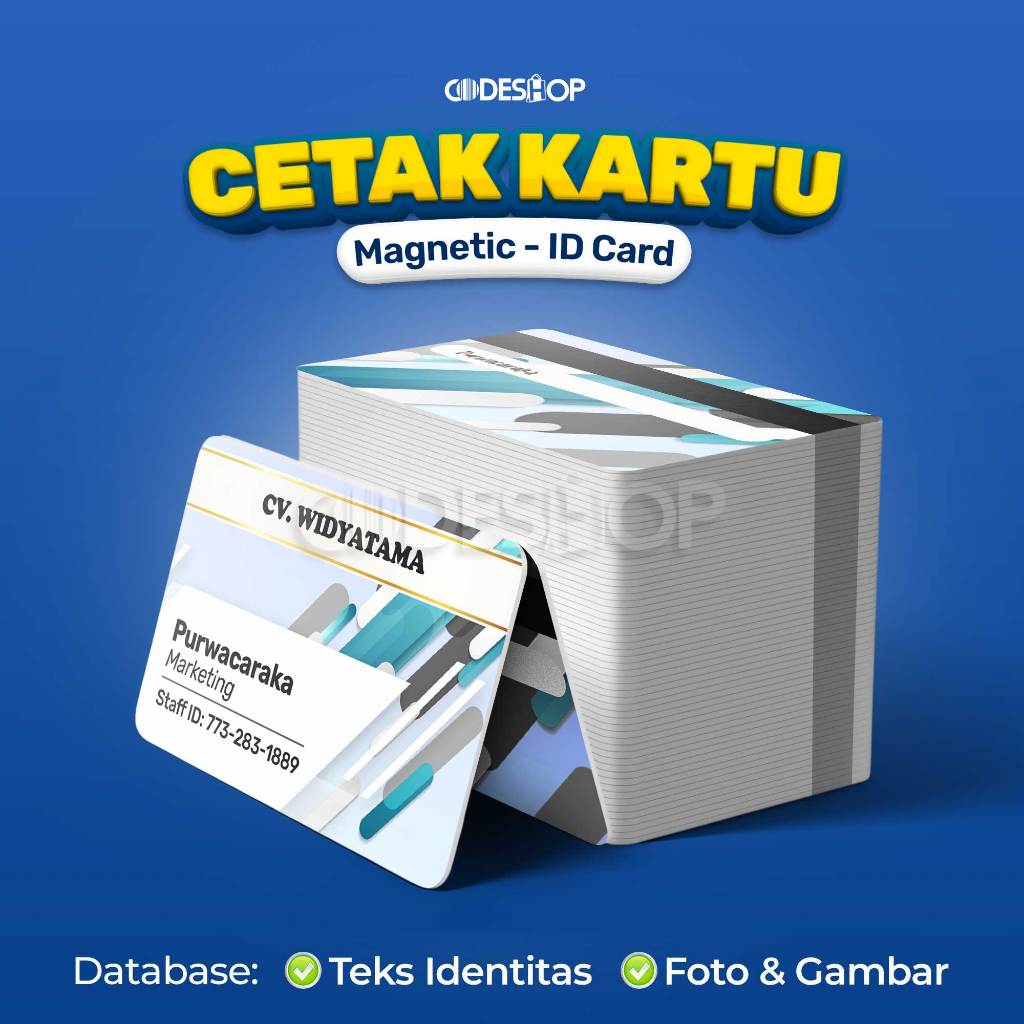 Jual Jual Cetak Custom Kartu Magnetic-Member - Custom Print Card ...