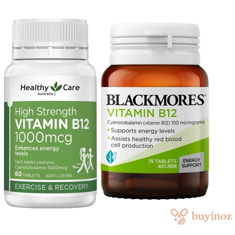 Jual Healthy Care Australia High Strength BM Vitamin B12 1000mcg 60 75 ...