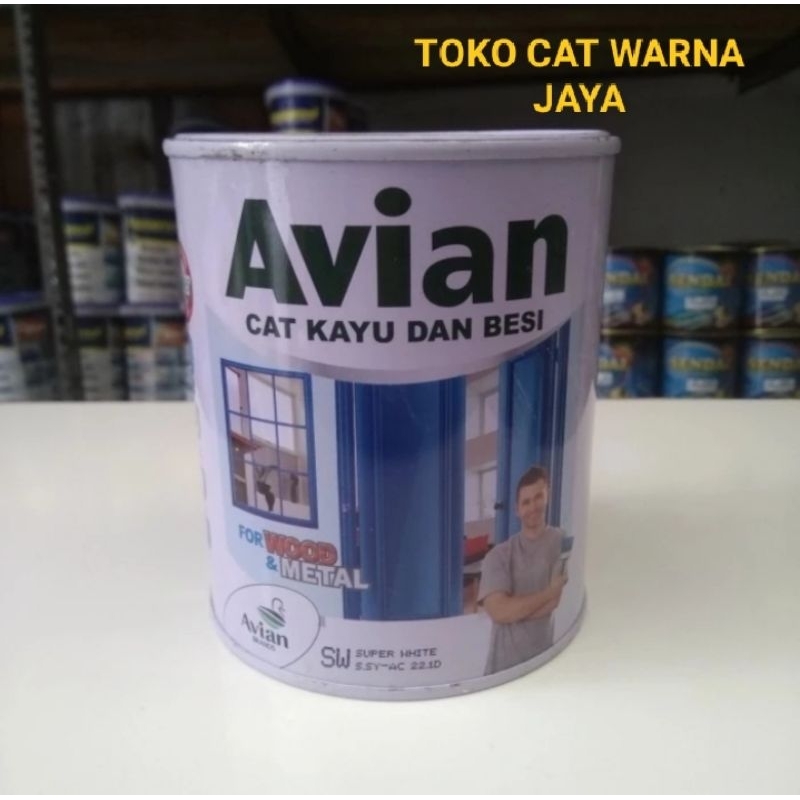 Jual Avian Synthetic Cat Kayu & Besi (0.9lt) | Shopee Indonesia