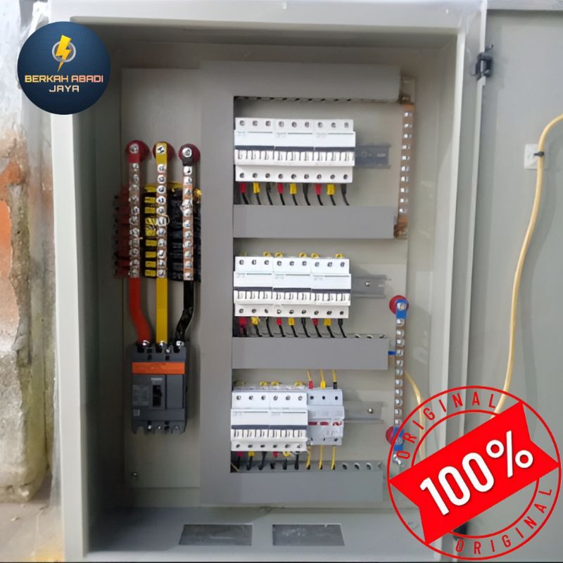 Jual panel sdp 3phase 100a panel pembagi panel induk panel distribusi ...