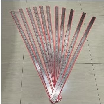 Jual 100cm penggaris besi plat 1 meter 1meter roll besi rol besi pelat tebal 1mm | Shopee Indonesia