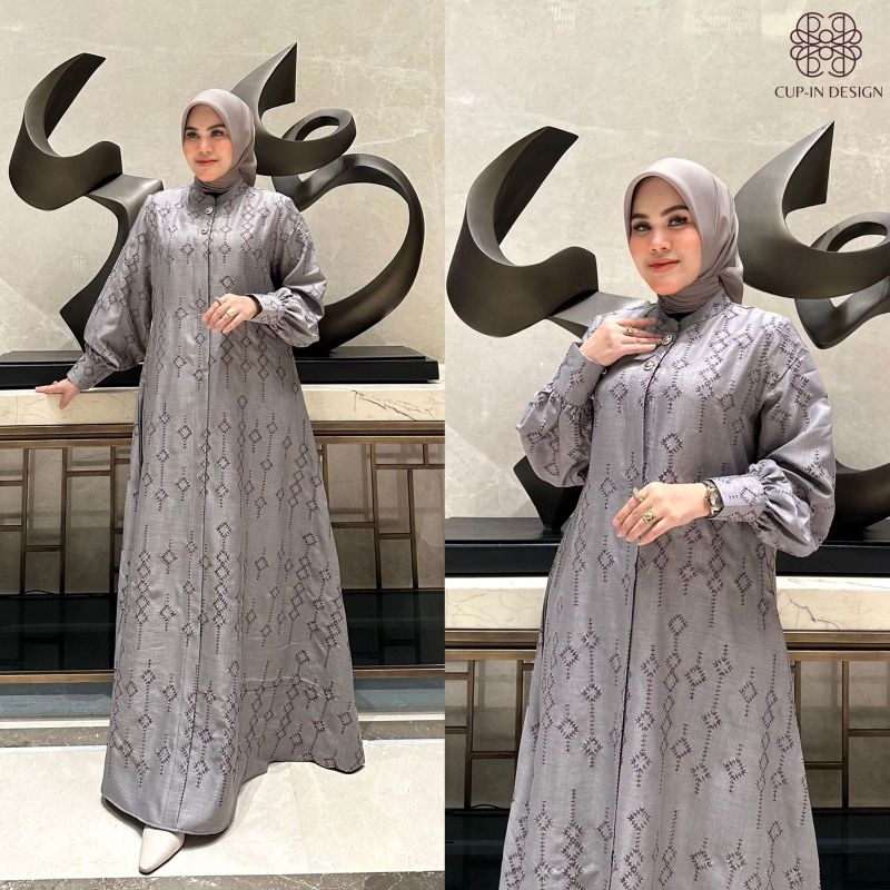 Jual Vera Dress by Cup-in Design Original - Dress degan Bahan Linen ...