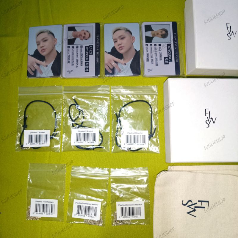 Jual FLAWLESS TREASURE 1ST 3RD SALES OFFICIAL MD PHOTOCARD POB ID CARD ...