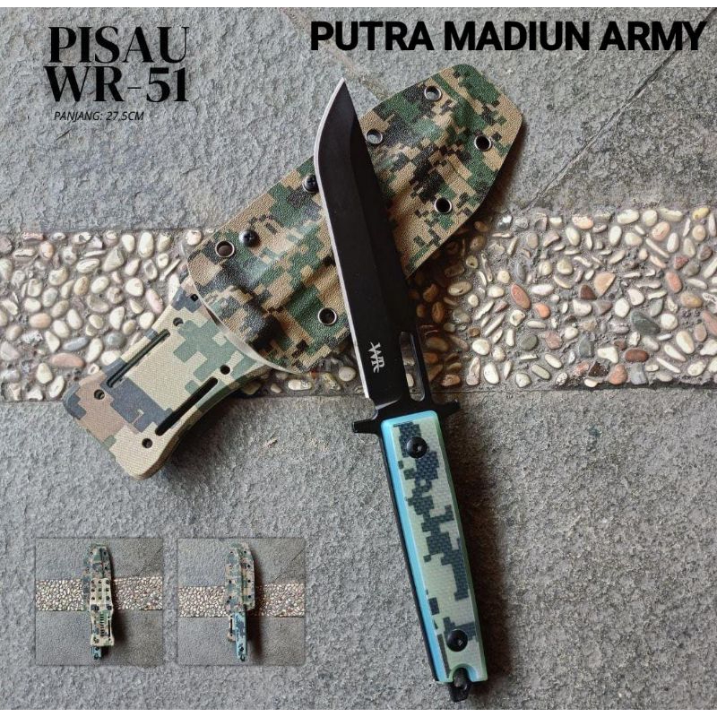 Jual Pisau Tactical Kyadex WR-51 / Pisau Camping / Pisau Outdoor ...