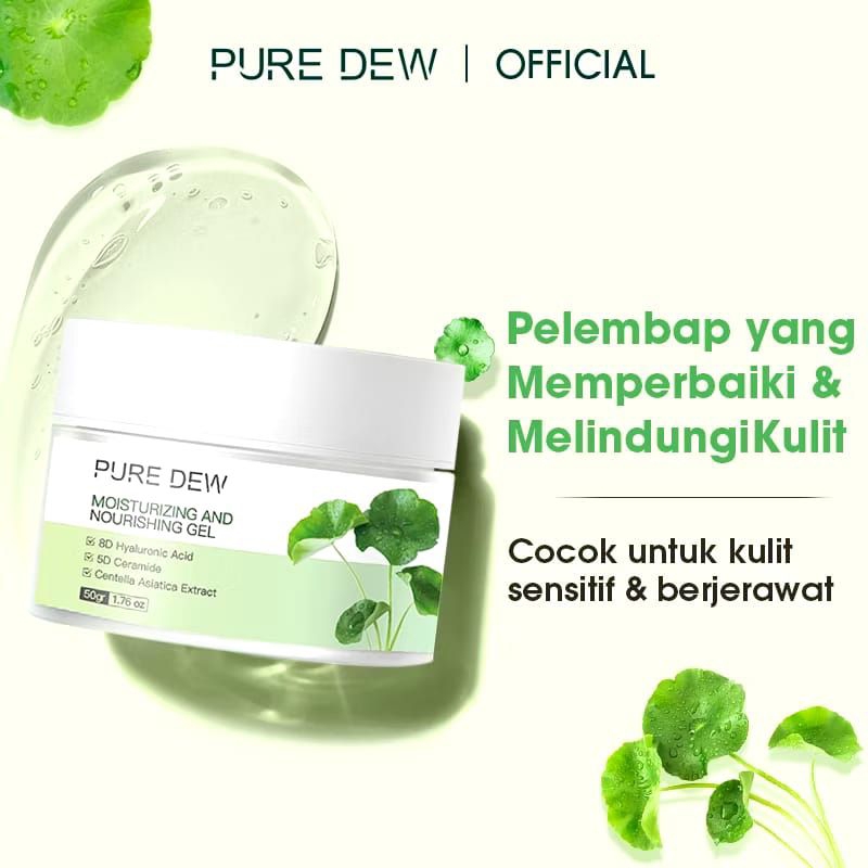 Jual PURE DEW - MOISTURIZER GEL 5X CERAMIDE skin barrier hyalucera moisturizer gel 50ml | Shopee ...