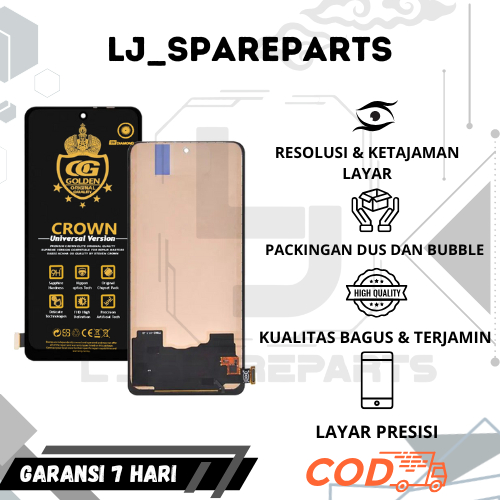 Jual LCD POCOPHONE F3 / F3 PRO / F4 / TOUCHSCREEN POCO F3 5G / F4 5G ...