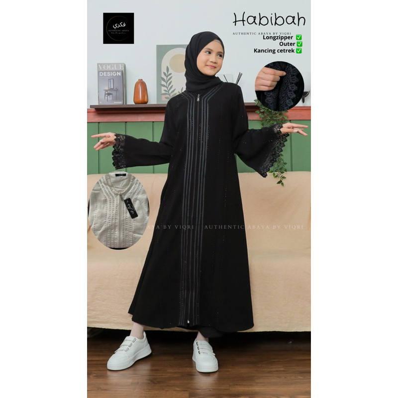 Jual Gamis Abaya HABIBAH by VIQRI | Shopee Indonesia