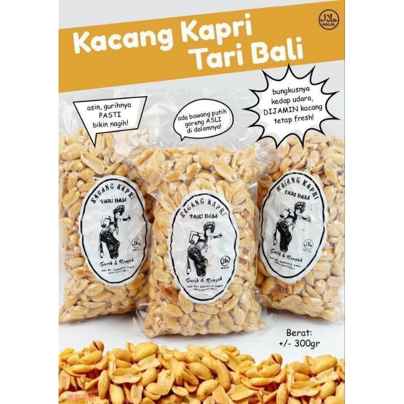 Jual Kacang Bawang "Tari Bali" kemasan 300 gram | Shopee Indonesia