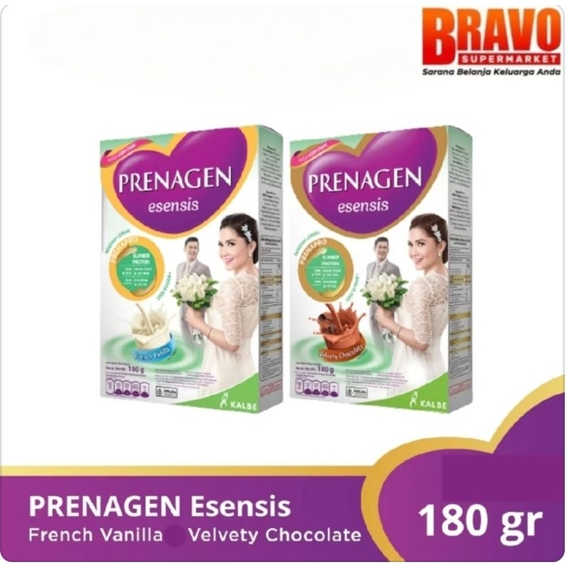 Jual PRENAGEN ESENSIS VELVETY CHOCO & FRENCH VANILLA 180 gr PROMIL ...
