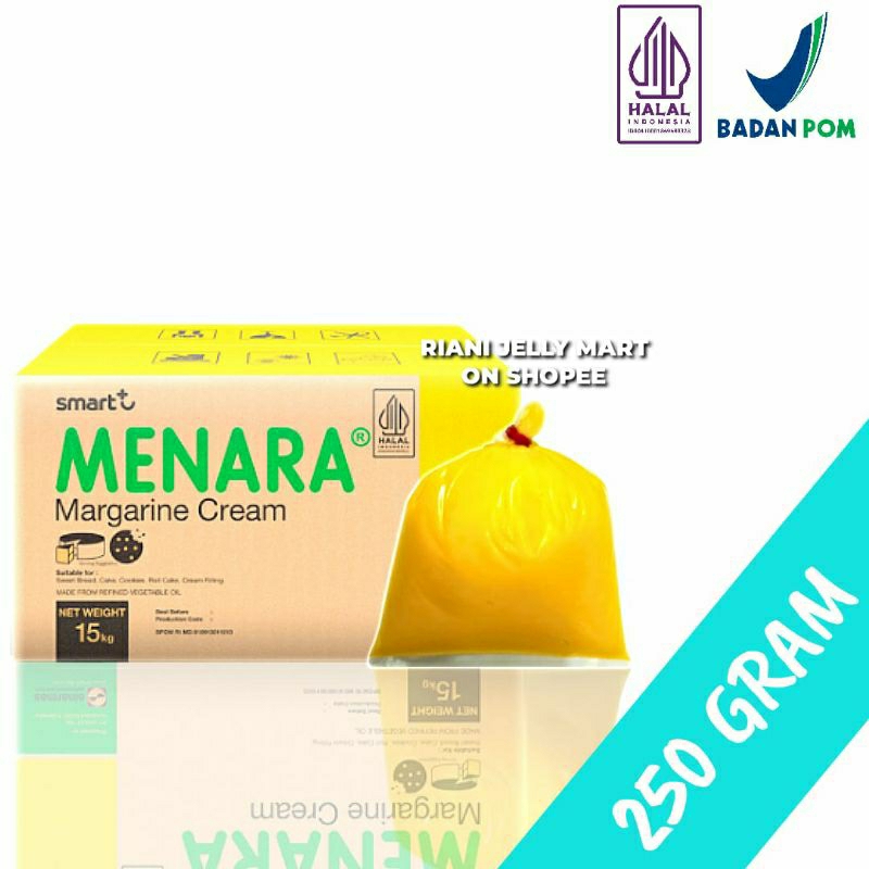 Jual Menara Margarin Cream Repack 250gr | Shopee Indonesia