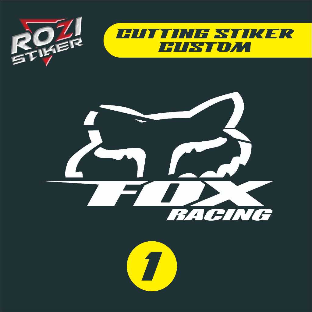 Jual STIKER LOGO FOX RACING | Shopee Indonesia