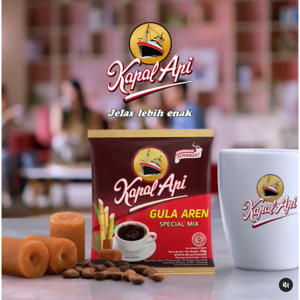 Jual Kapal Api Gula Aren 1 Renteng - Perpaduan Kopi dan Gula Aren yang ...