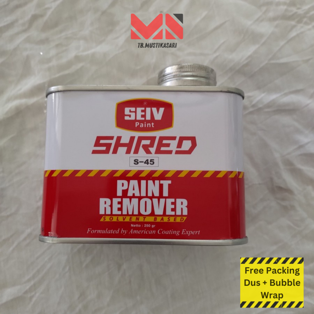 Jual Paint Remover Shred SEIV Perontok Penghapus Pengelupas Cat 250cc ...