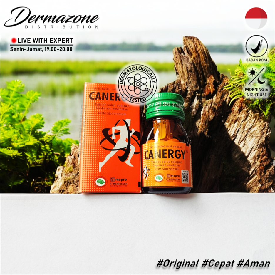 Jual 𝗢𝗥𝗜𝗚𝗜𝗡𝗔𝗟 Canergy 15 Tablet - Suplemen Pendamping Diet / Suplemen ...