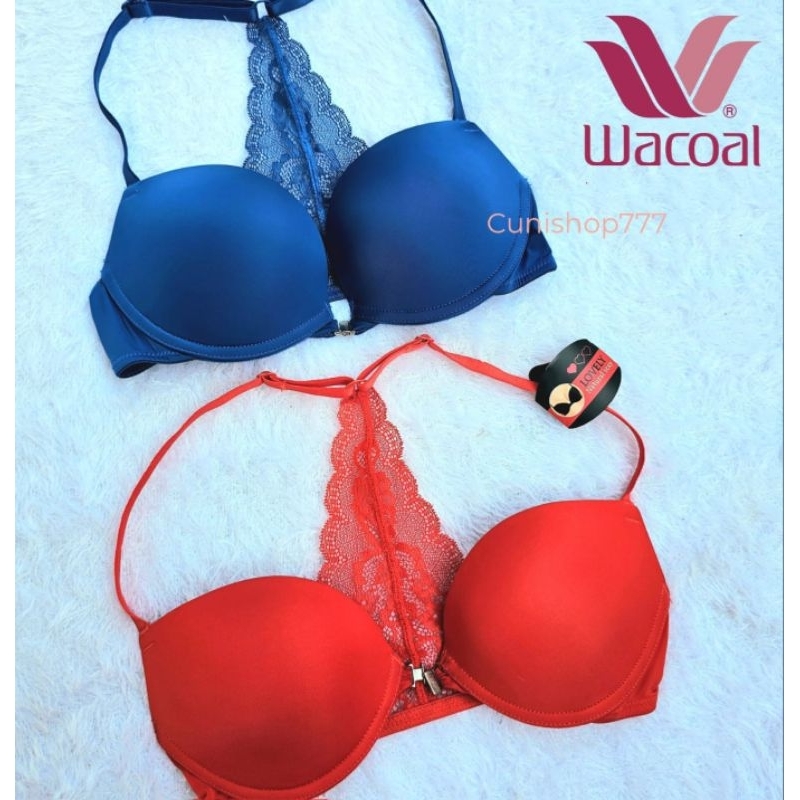 Jual BRA WACOAL LACE LOVELY NATURAL SEXY PAKAI KAWAT KAIT DEPAN PUSHUP ...