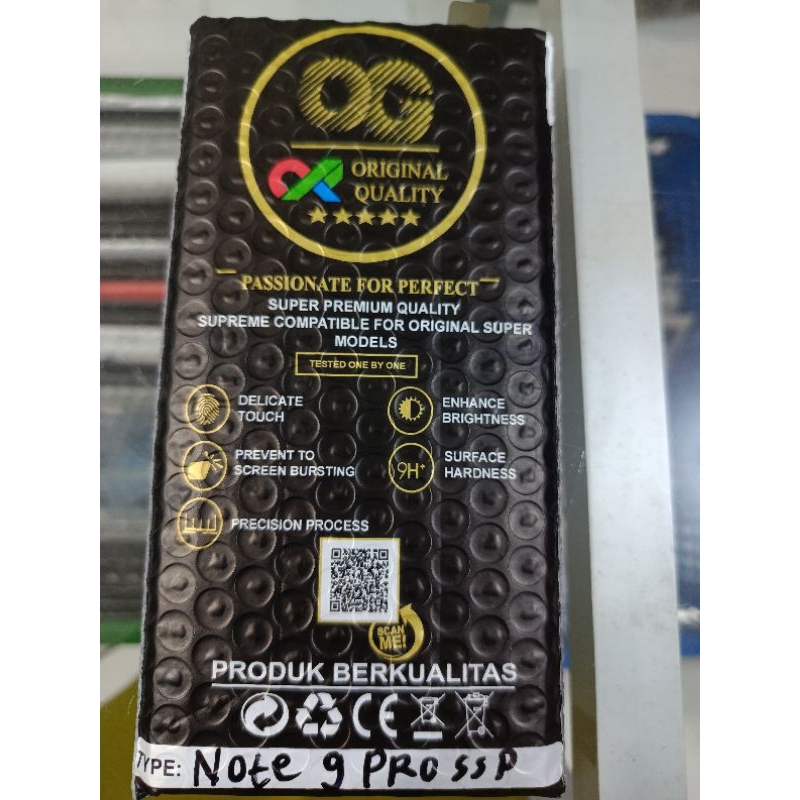 Jual LCD XIAOMI REDMI NOTE 9 PRO + TS BLACK (OG,MEETOO,ZEVAN) | Shopee ...