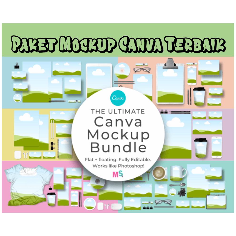 Jual Paket Mockup Canva Terbaik | Shopee Indonesia