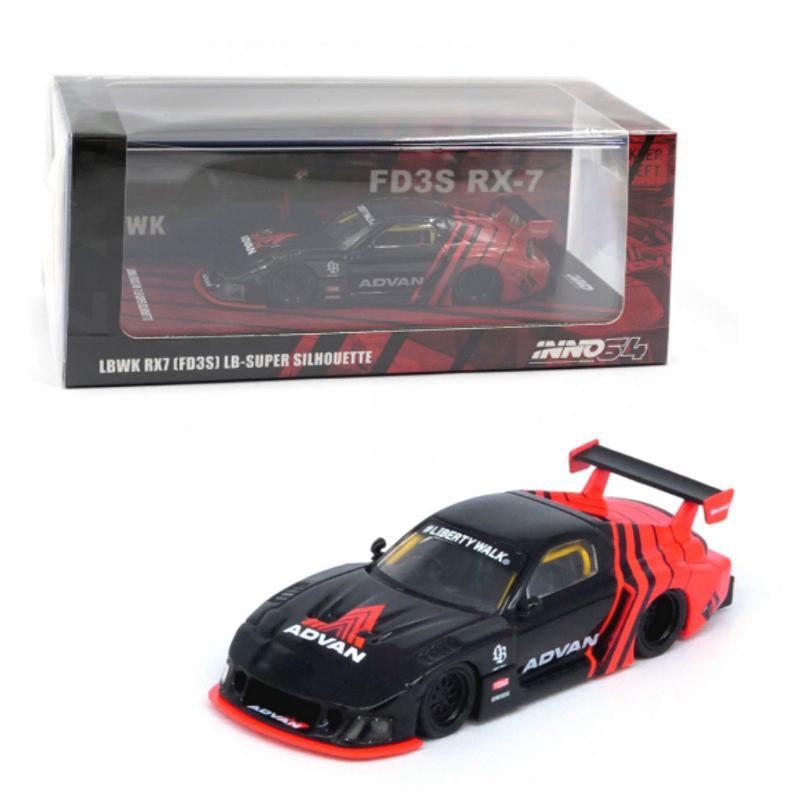 Jual Inno64 LBWK MAZDA RX7 (FD3S) LB-SUPER SILHOUETTE "ADVAN LIVERY ...