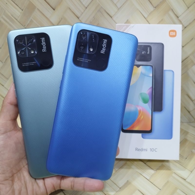 Jual Xiaomi Redmi 10C Ram 4/128 GB Handphone Second Seken Bekas Fullset ...