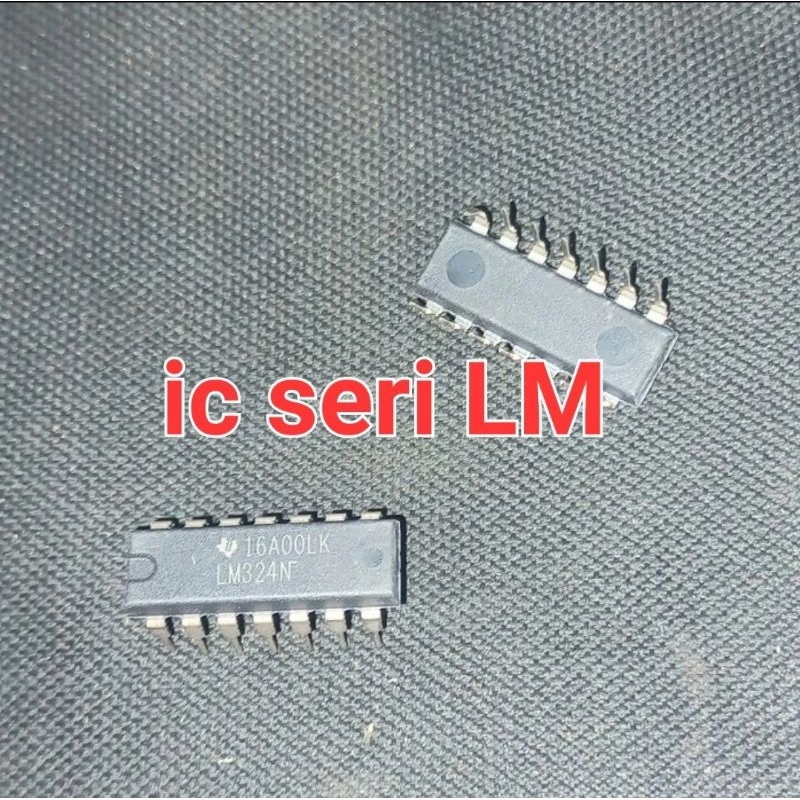 Jual IC LM358 LM386 LM393 LM339 LM324 LM311 LM3915 LM741 UC741 ORIGINAL ORI LM 358 386 393 339 ...