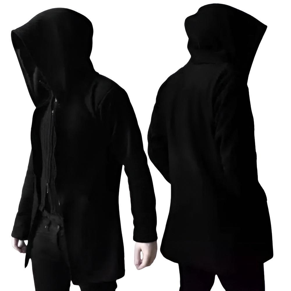 Jual Jaket Jubah anime polos hitam/one piece/Hokage /corazon/akatsuki ...