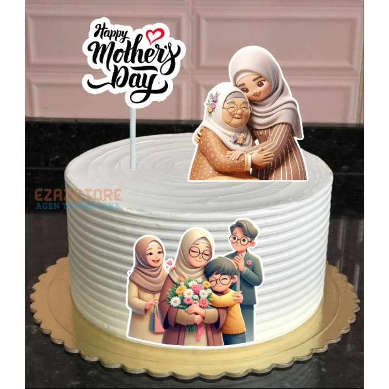 Jual hari ibu, toper kue hari ibu, toper tema hari ibu | Shopee Indonesia