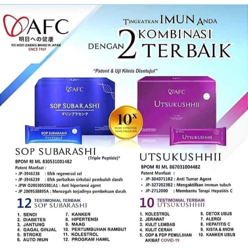 Jual SOP Subarashi Utsukushhii Gold Hikari Original Japan Superfood ...