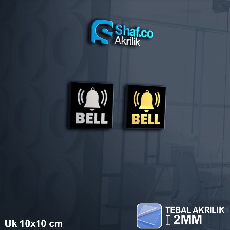 Jual AKRILIK SIGN BOARD BELL // ACRYLIC // RAMBU-RAMBU // 2MM | Shopee ...