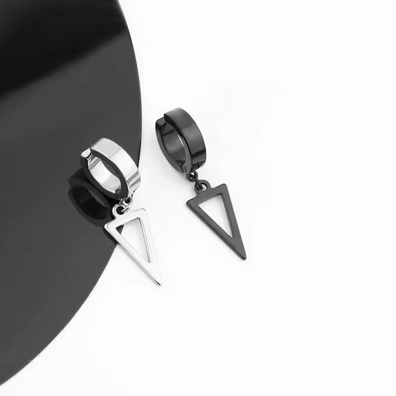 Jual Anting Titanium Pria Wanita 1pcs Model Jepit Dan Tusuk STARBOY ...