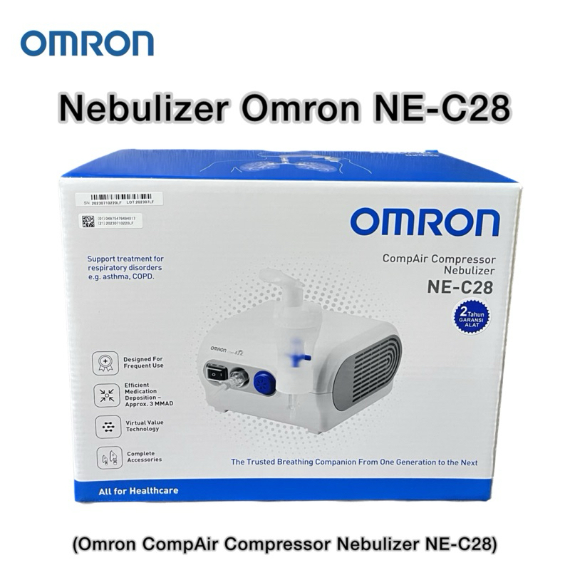 Jual NEBULIZER OMRON NEC-28 / NEC-101 - ALAT BANTU PERNAFASAN - ALAT ...