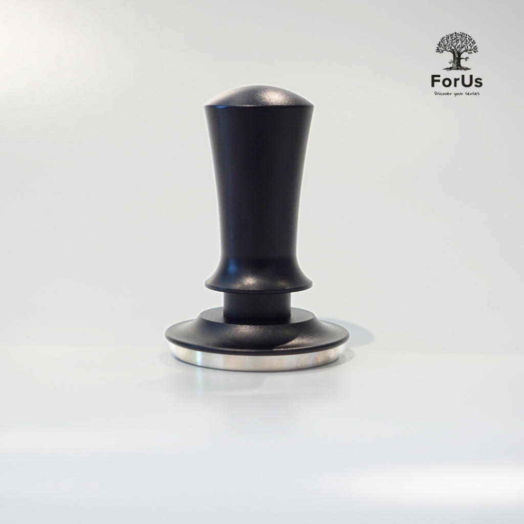 Jual Coffee Tamper Click 58mm - Stainless Steel with Black Handle ...
