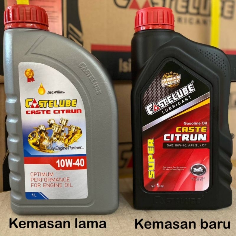 Jual Castelube Citrun Sae 10w-40 1 Ltr | Shopee Indonesia