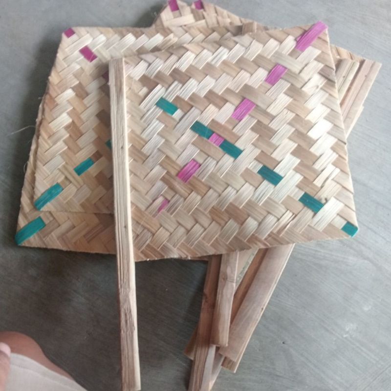Jual kipas bambu grosir/kipas sate/kipas tradisional | Shopee Indonesia