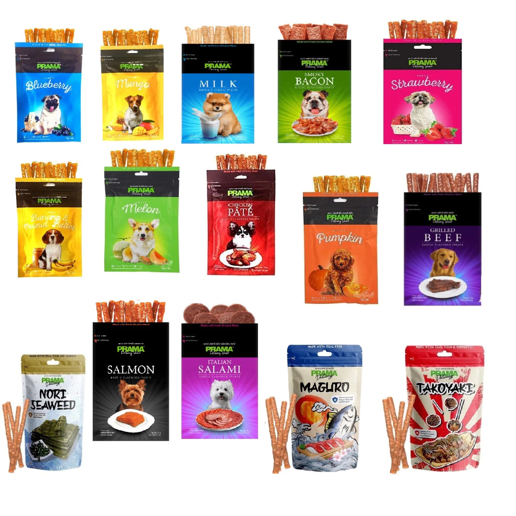 Jual PRAMA DOG SNACK ALL VARIAN - PRAMA DOG TREATS 70GR CEMILAN / SNACK ...