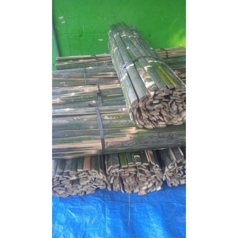 Jual bila bambu isi 100 bilah, ajir tanaman ukuran 80cm , 1 meter dan ...