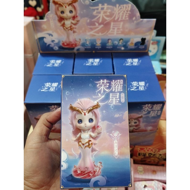 Jual mini figur popmart chaka light sprite series blind box hiasan meja ...