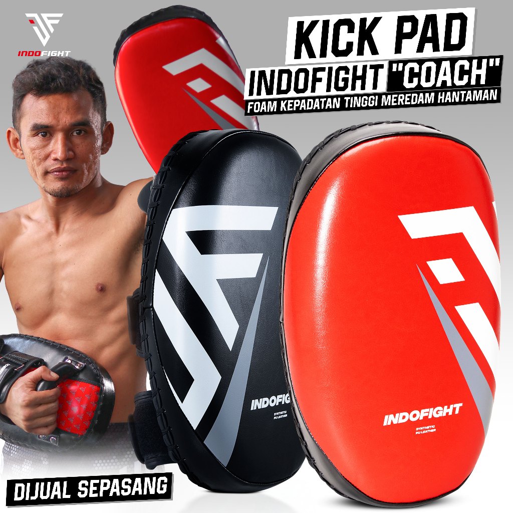 Jual Kick Pad Indofight Muay Thai Pad Target Tendangan Pad Muaythai ...