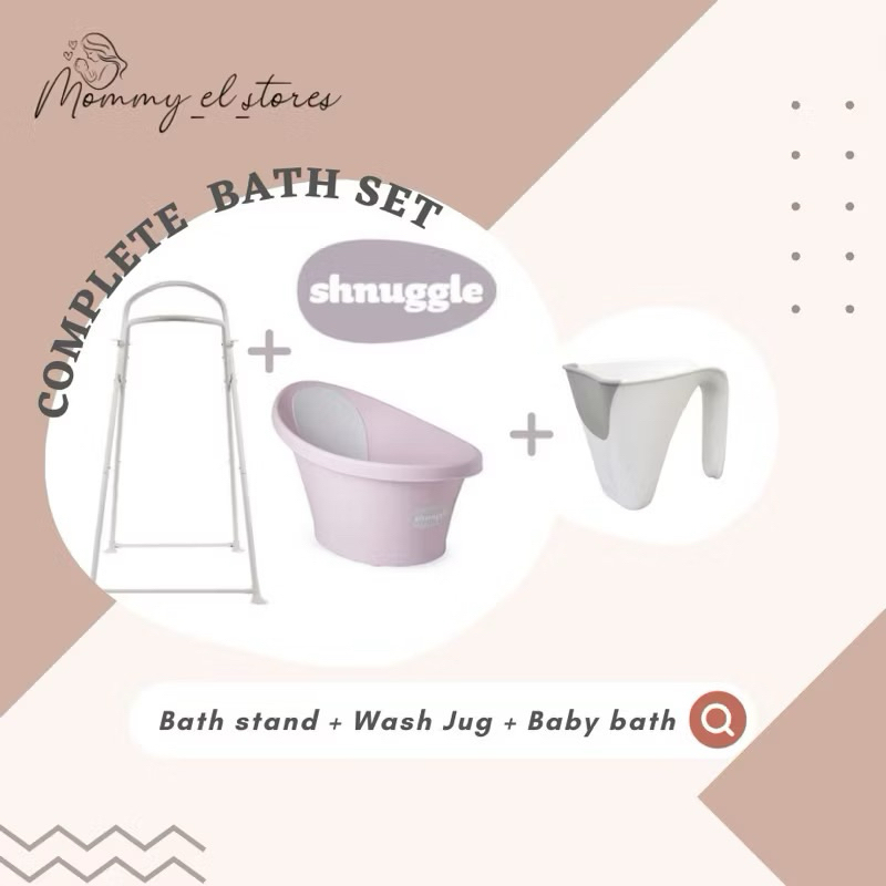 Jual shnuggle complete bath set (preloved) | Shopee Indonesia