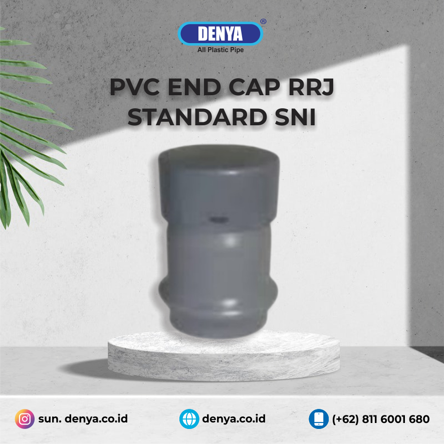 Jual Denya PVC Fitting End Cap/ Dop/ Tutup Pipa SNI RRJ Ukuran 90mm (3 Inch) | Shopee Indonesia