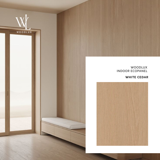 Jual WOODLUX INDOOR ECOPANEL ; Wall panel / Panel dinding motif kayu ...