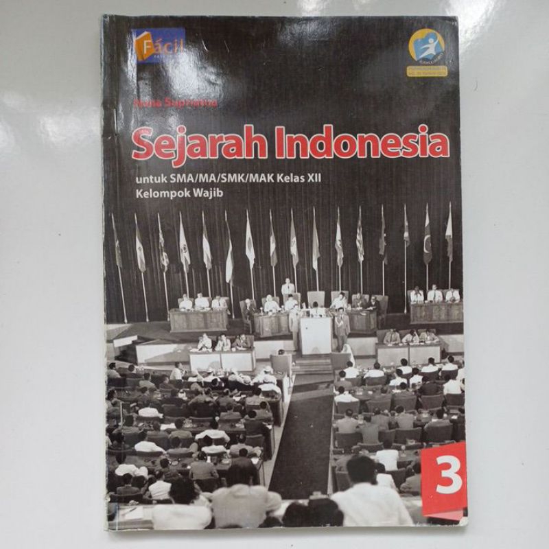 Jual BUKU SEJARAH INDONESIA WAJIB FACIL GRAFINDO KELAS 12 XII | Shopee Indonesia