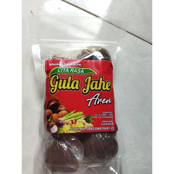 Jual Gula Jahe Merah Cita Rasa Khas Purworejo Wedang Jahe Manis Minuman ...