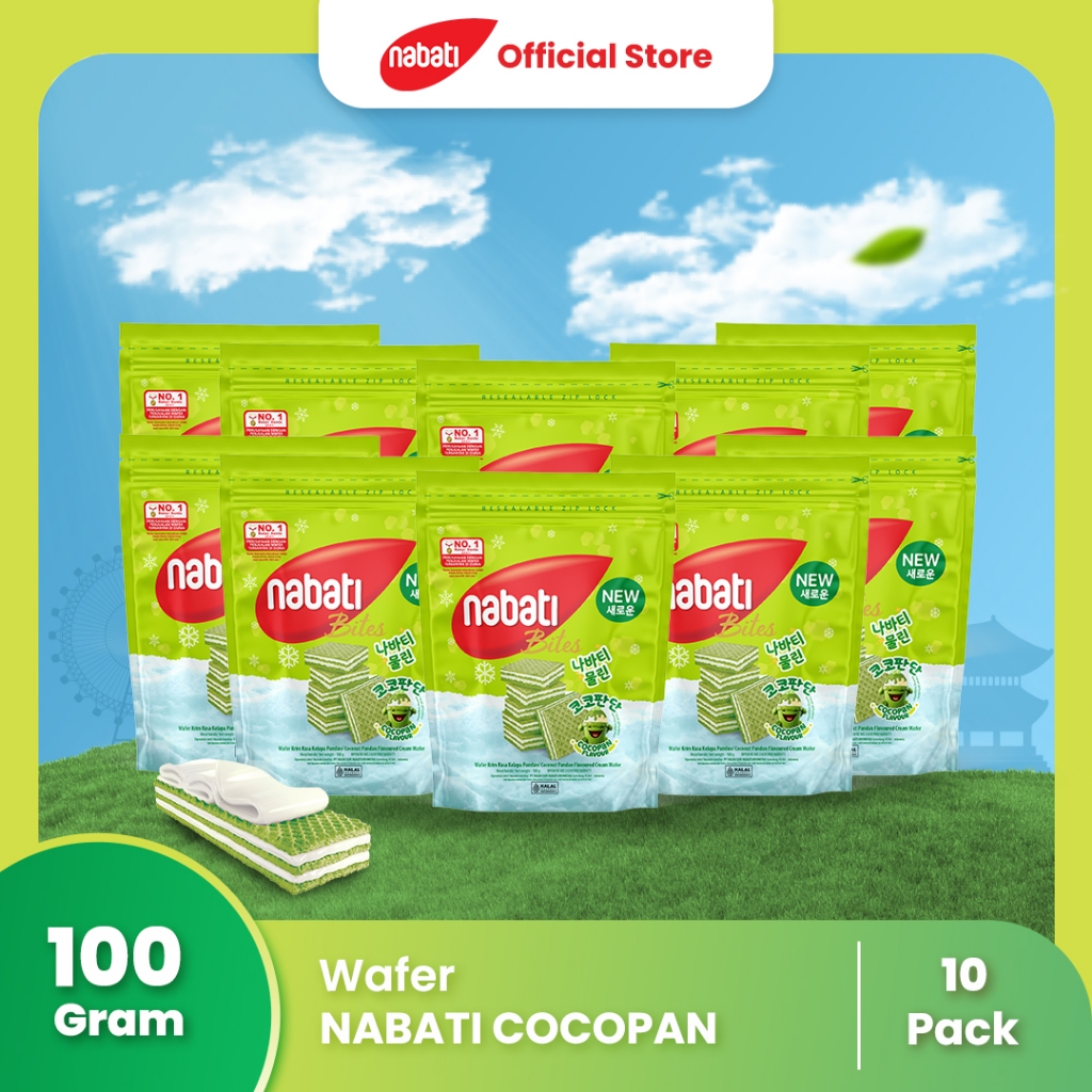 Jual Nabati Cocopan 100g (PAKET ISI 10) | Shopee Indonesia