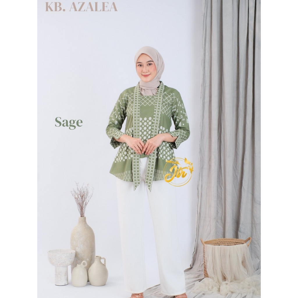 Jual jlantir - kemeja batik wanita lengan panjang motif terbaru elegan modern dan kekinian ...