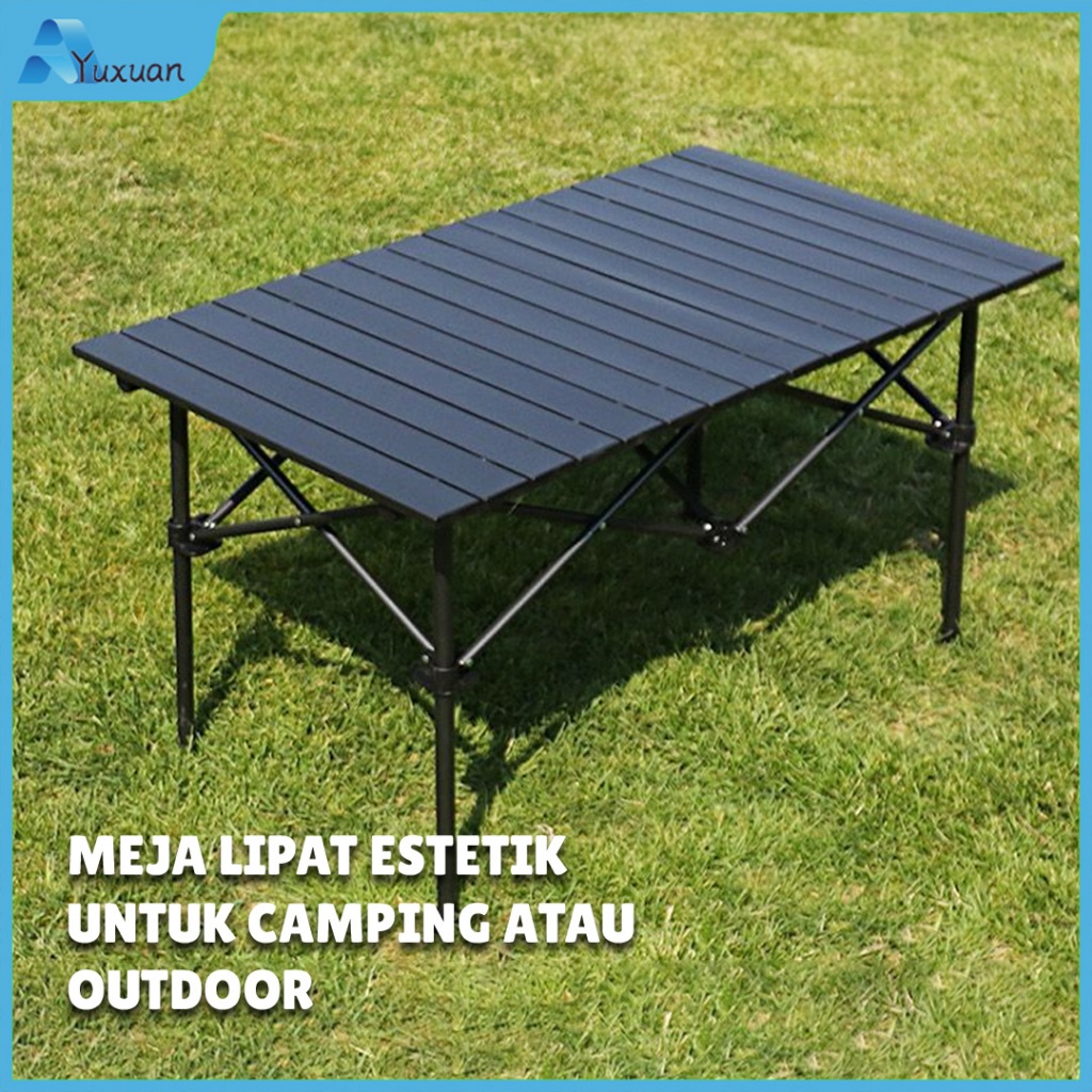 Jual Yuxuan - Meja Lipat Outdoor Aluminium Portable Camping - Mancing ...