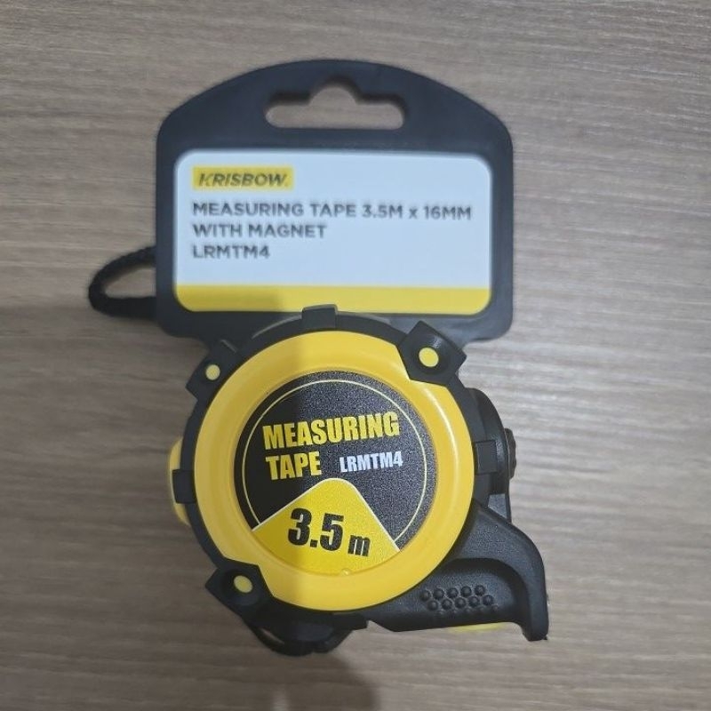Jual KRISBOW Meteran 3.5MX16MM W/Magnet | Shopee Indonesia
